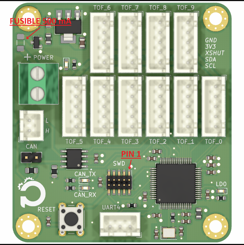 ToF Module — Polybot Grenoble